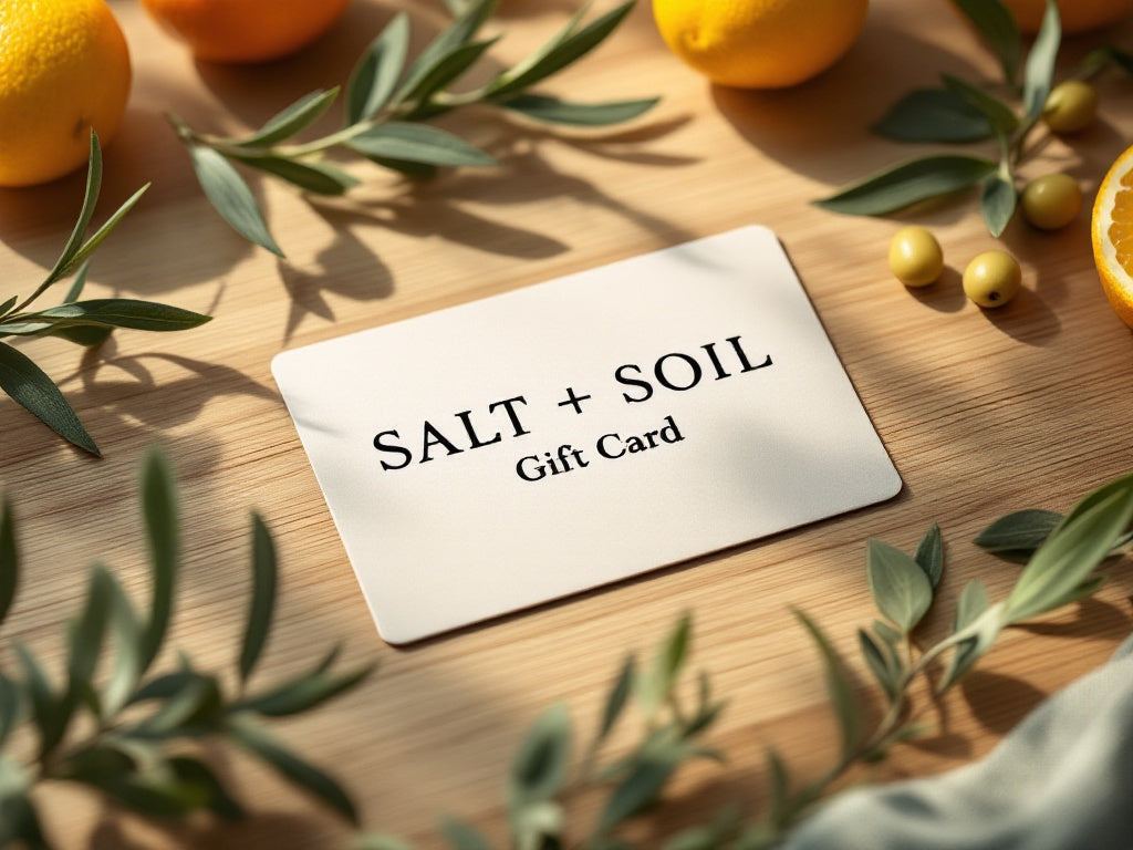 Salt Soil Organic Meal Delivery Gift Card Salt Soil Organic Meal Delivery Gift Card